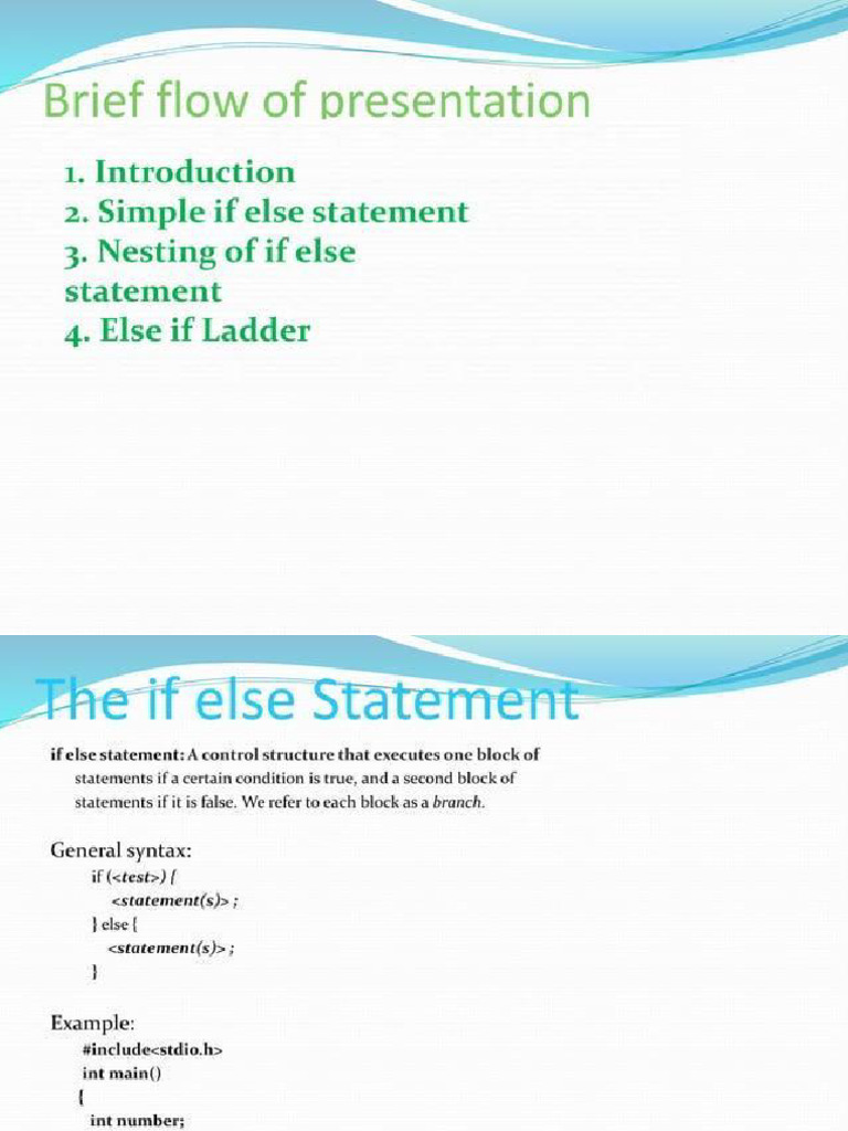 L3 If Else | PDF