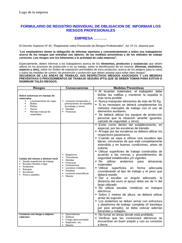 Ejemplo Formato ODI | PDF | ruido