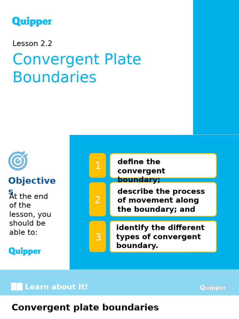 Understanding Convergent Boundaries | PDF | Plate Tectonics | Natural ...
