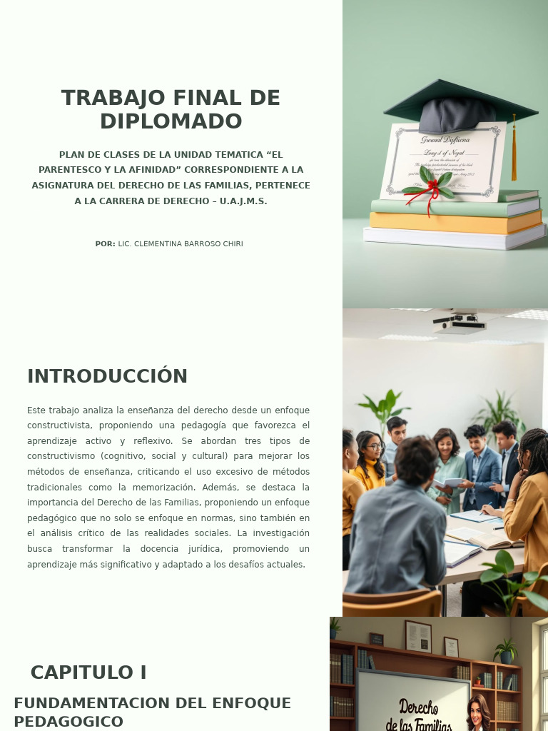 Presentacion Final para Defensa Modificado | PDF | Enseñando | Maestros