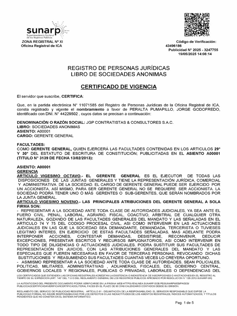 D.2 Vigencia JGP Mayo 2025 | PDF