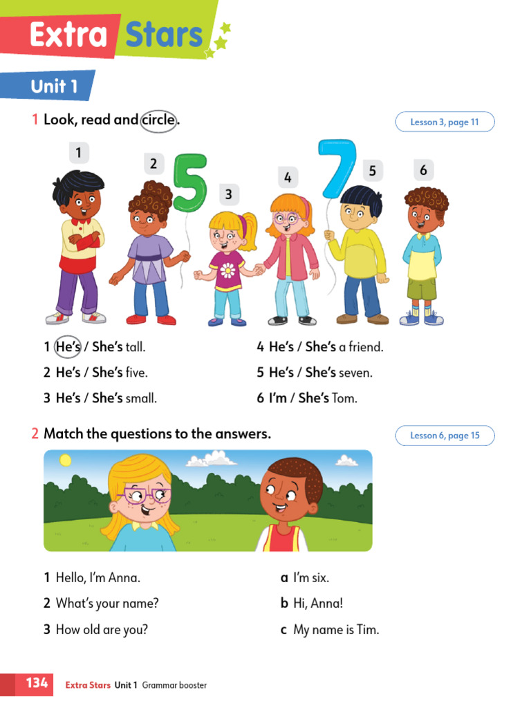 Unit 1 Grammar Booster | PDF