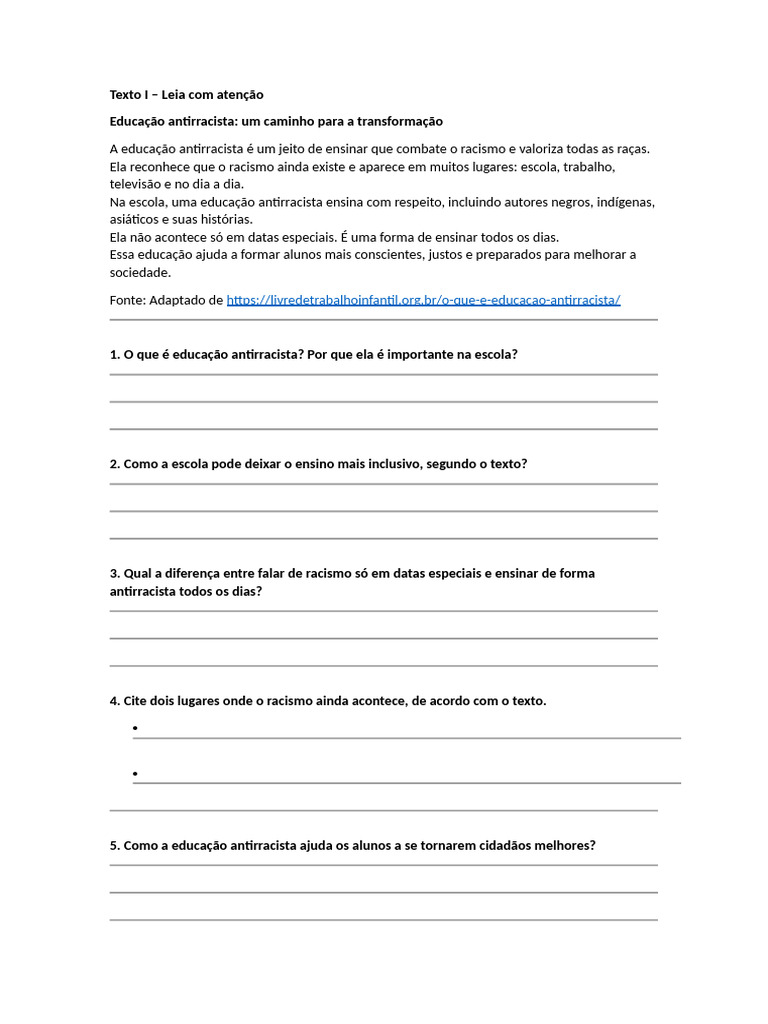 Prova de Recuperacao 1 Trimestre - LP - 2 Ano - Leandro Bolivar - Prova Adaptada | PDF | Podcast ...