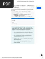 IBM CP4BA Learning Guide | PDF | Cloud Computing | Automation