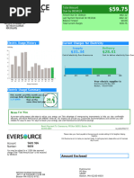 Newly Designed Eversource Bill | PDF