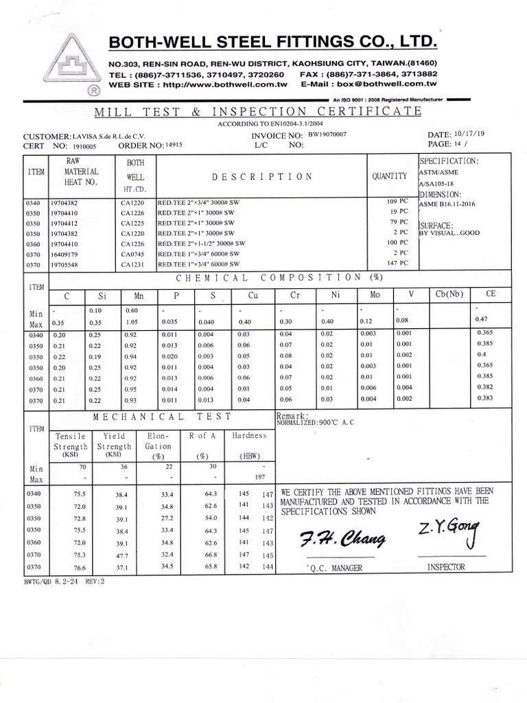 Certificado Tee Reduccion20230325 - 08595672 | PDF