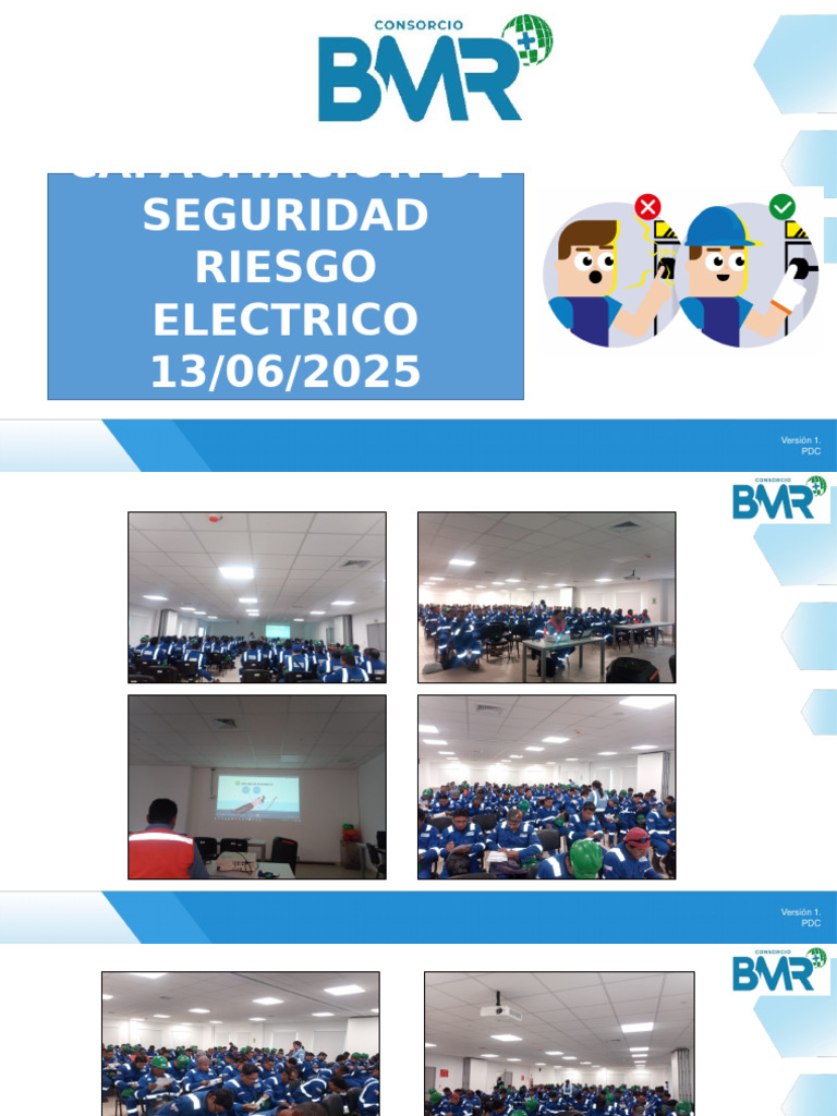 Capacitacion De Seguridad Riesgo Electrico Pdf