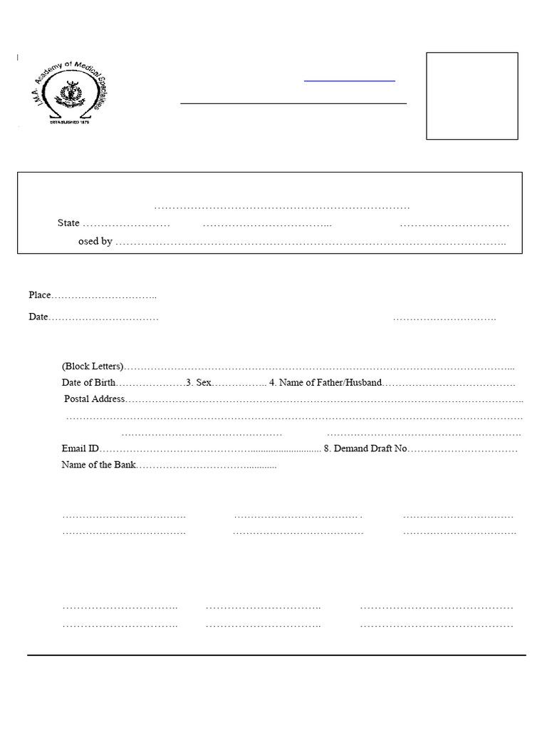 IMA Academy Membership Application Form | PDF | Chess Openings | Chess