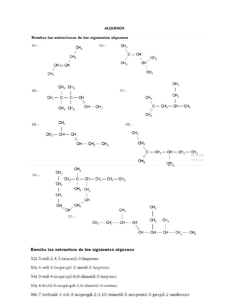 Alquenos Pdf