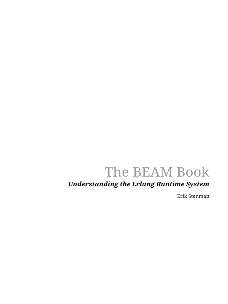 Beam Book A4 | PDF | Process (Computing) | Parallel Computing
