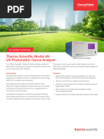 Thermo Scientific Model 49i: UV Photometric Ozone Analyzer | PDF ...