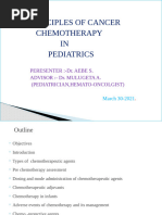 Chemotherapy Administration Sequence - A Review of The Literature and ...