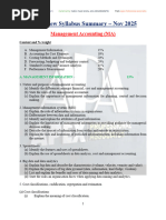 Management Accounting Syllabus 2024 | PDF | Internal Rate Of Return ...