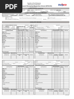 School Form 10 SF10 Learner's Permanent Academic Record For Elementary ...