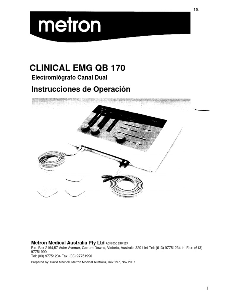 Clinical EMG Manual en Español | PDF | Electromiografia