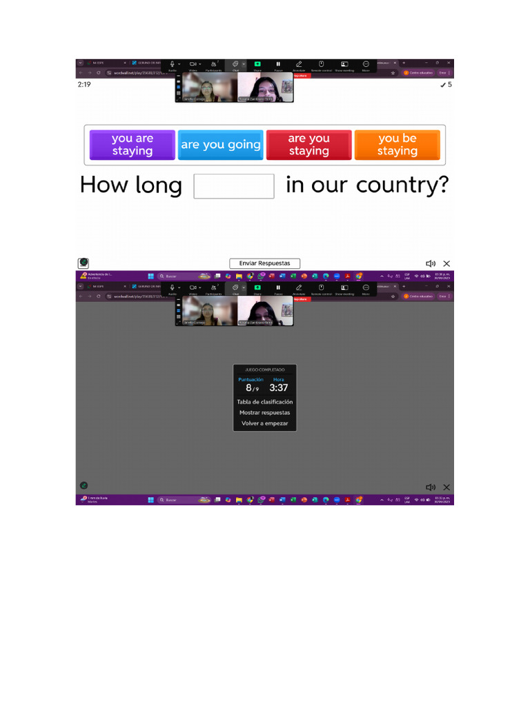 PRAC. GRAM PRESENT CONTINUOUS FOR FUTURE | PDF