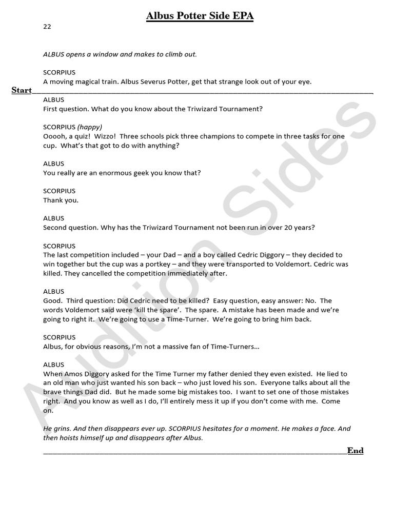 Albus Side EPA | PDF