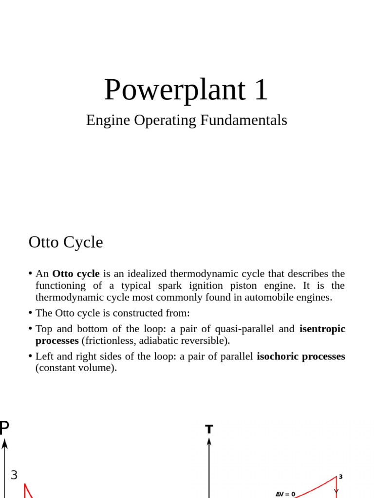 Powerplant Lesson Engine Operating Fundamentals | PDF
