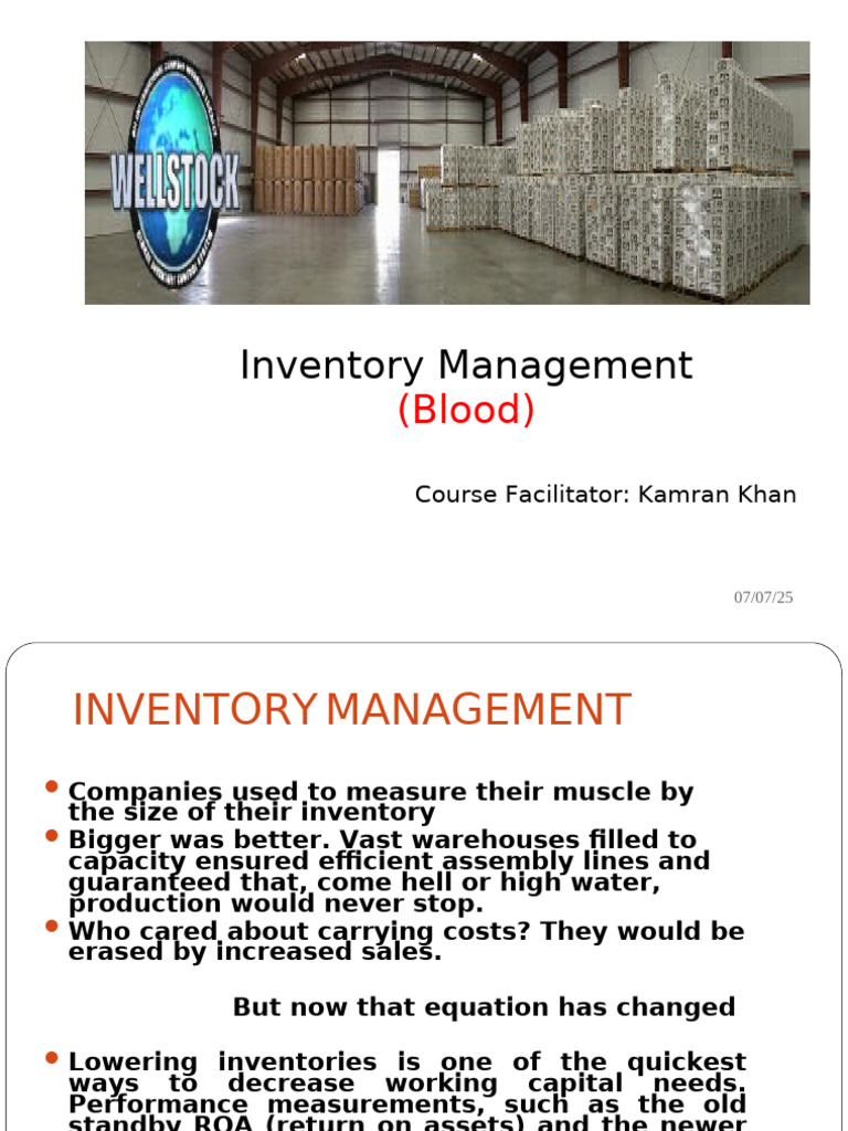 Inventory Management | PDF | Inventory | Demand