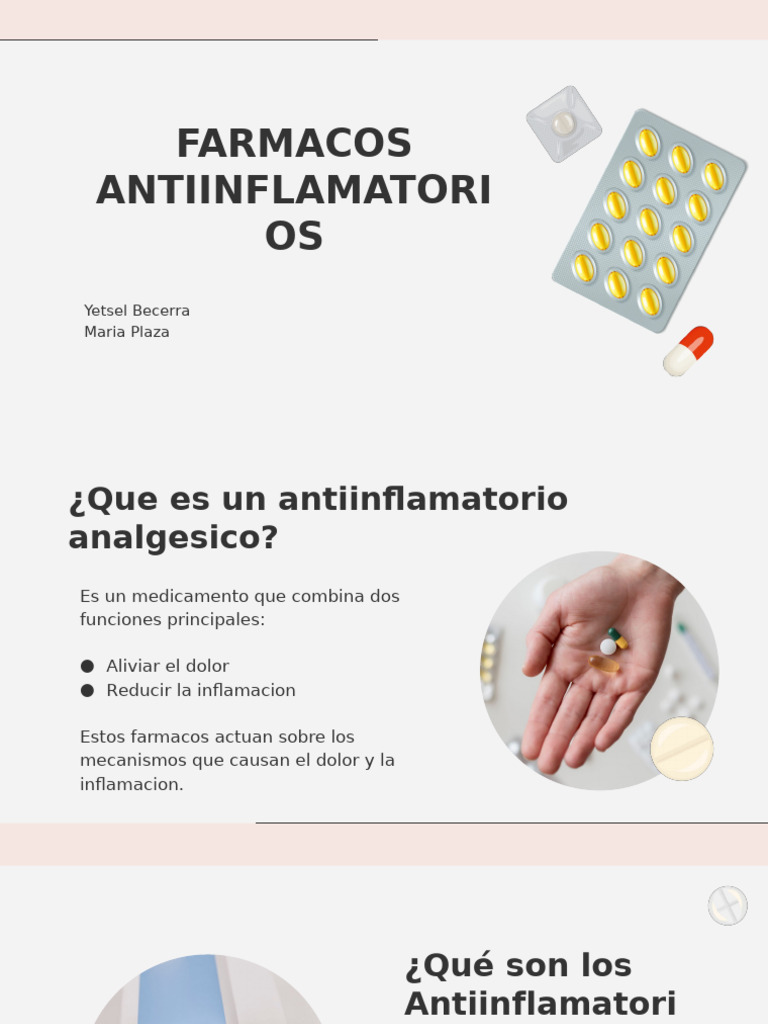 Farmacos Antiinflamatorios | PDF