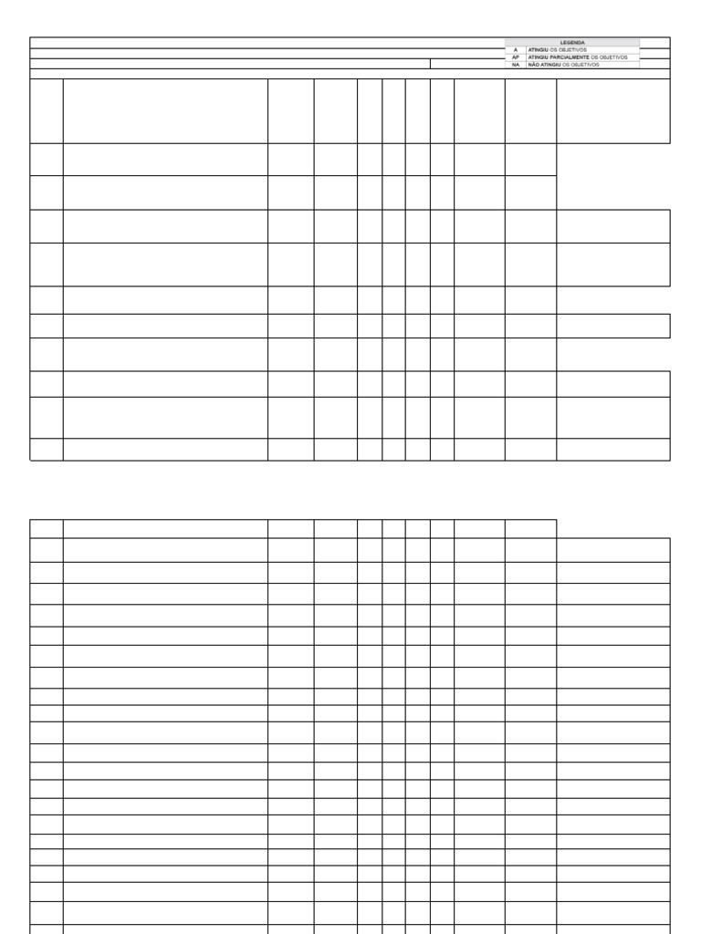 Planilha Do CPCC - Final - CII - A - 1 Sem - 2025 | PDF