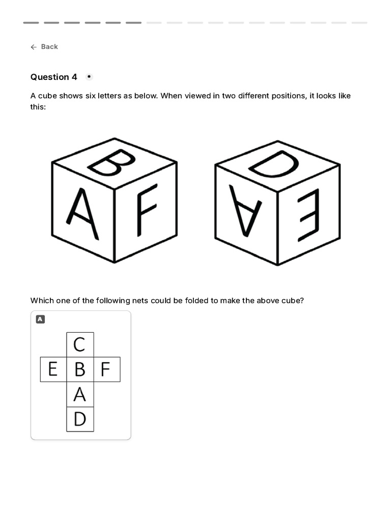 Cube Nets Folding Puzzle | PDF