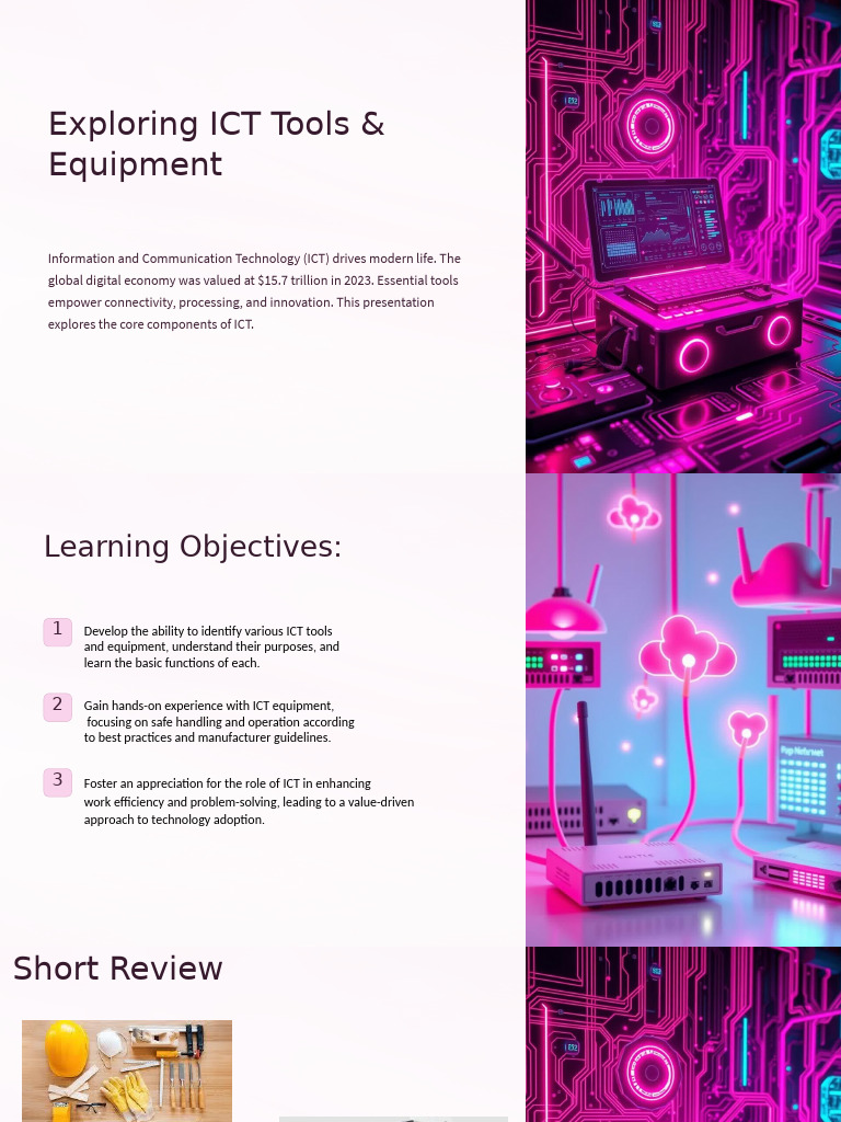 1st Unveiling The Digital Toolkit Exploring ICT Tools and Equipment ...