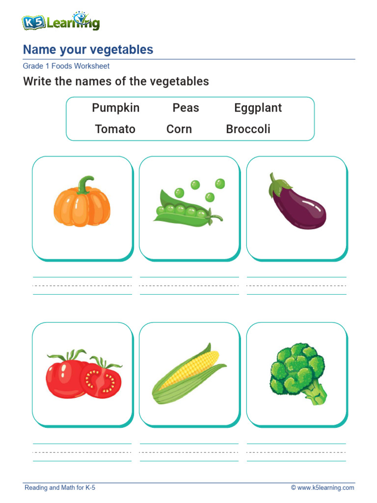 Grade 1 Fruits Vegetables F | PDF