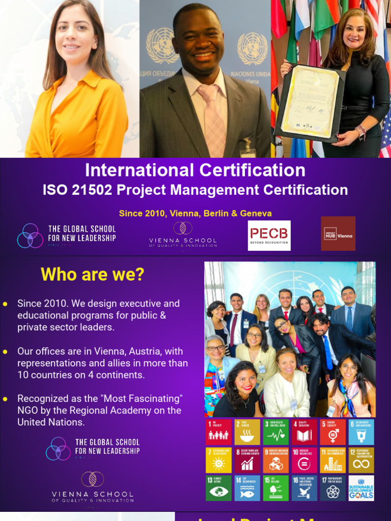 ISO 21502 Project Management Certification | PDF | Certification ...