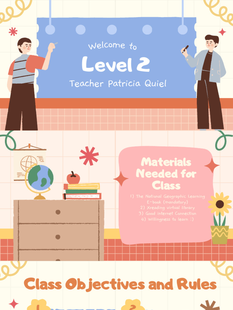 Level 2 English Class Presentation | PDF