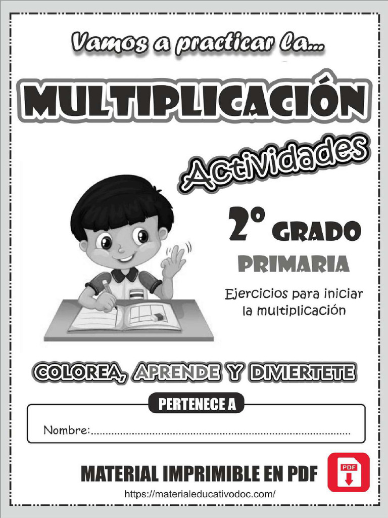 Multiplicacion 2dogradoprimaria | PDF