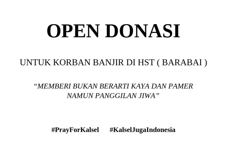 Open Donasi | PDF