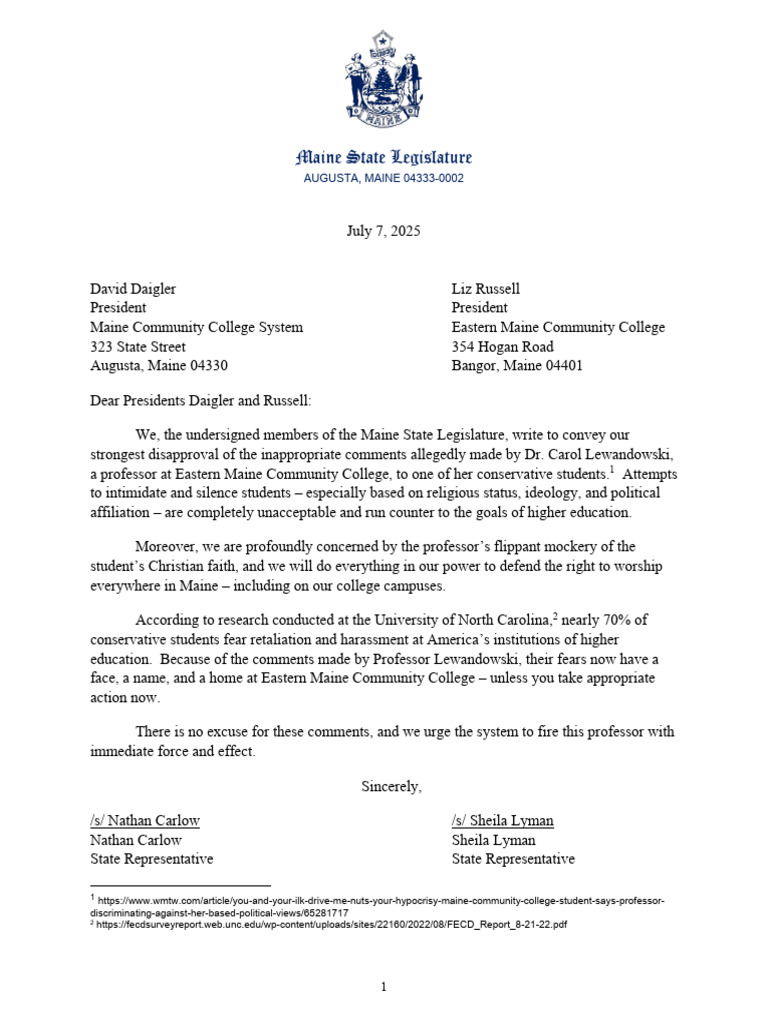 Daigler Russell JointLetter | PDF