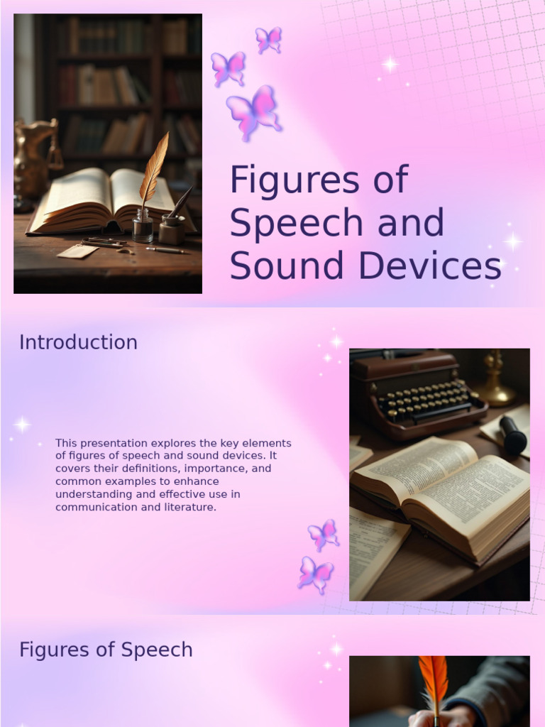 Figures of Speech and Sound Devices | PDF | Poetry | Speech