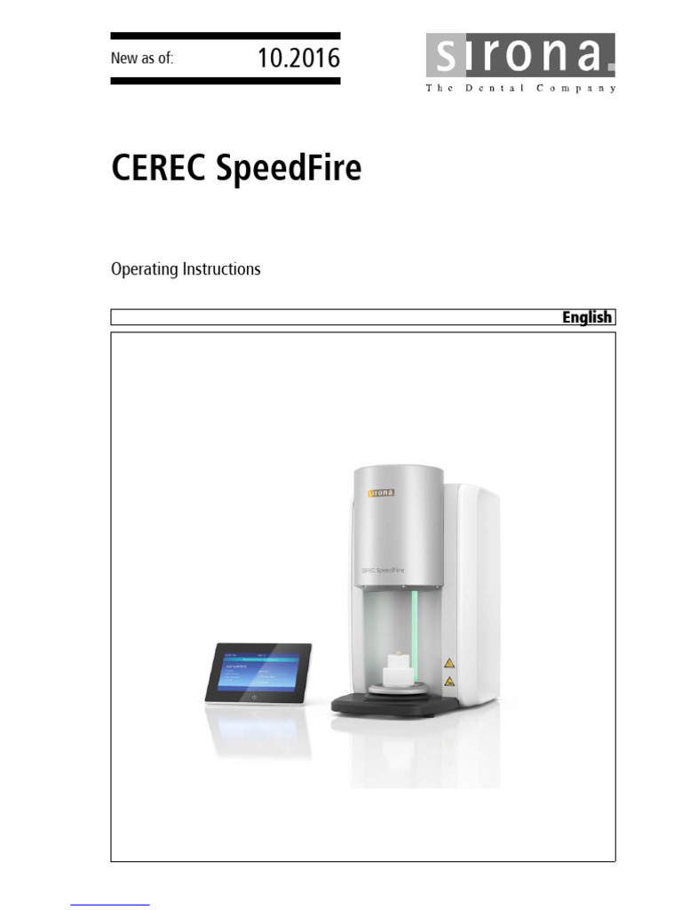 Cerec Speedfire | PDF