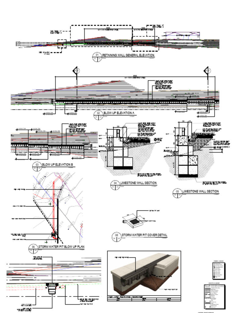 Retaining Wall General Elevation: Dr. Harun Meer | PDF