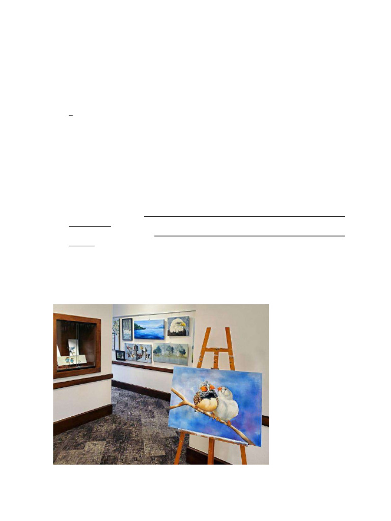 Guidelines and Rubrics For Art Exhibit | PDF | Human Communication ...