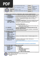DLL Matatag - Science 7 Q2 W1 | PDF | Cell (Biology) | Microscope
