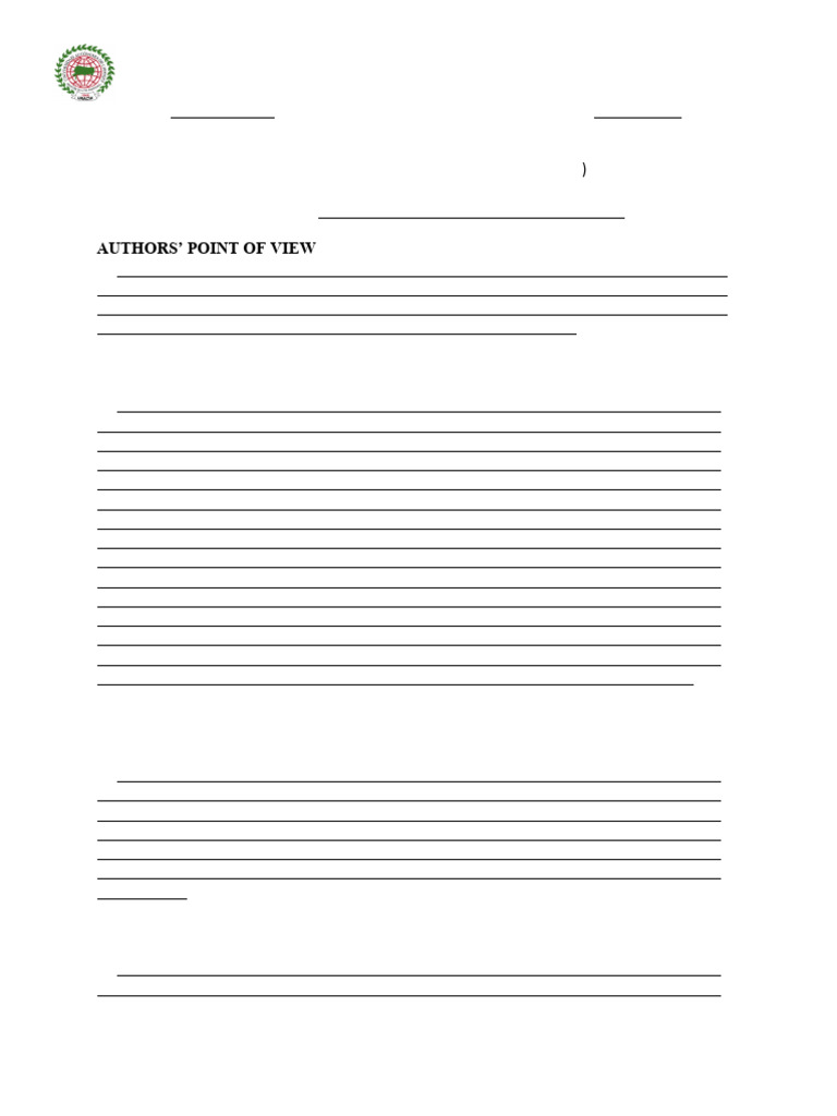 Format For A Video Critique | PDF | Hypothesis | Question
