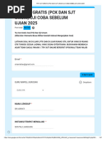 Kunci Jawaban & Soal SJT Ukppg 2025 | PDF