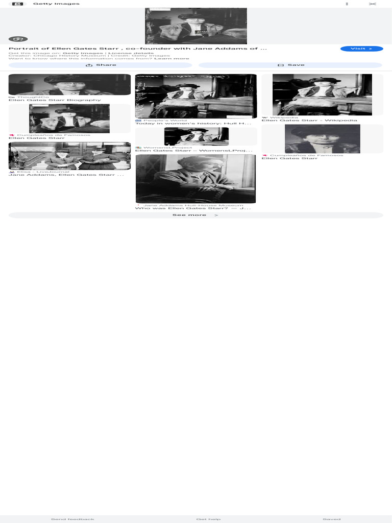 Ellen Gates Starr - Google Search | PDF