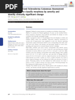 Eczema Area Severity EASI Scoring Tool | PDF | Dermatitis | Dermatology