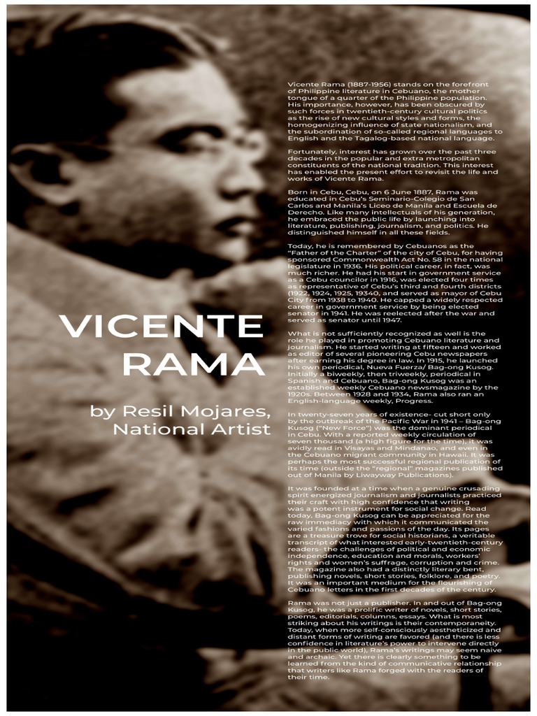 Vicente Rama Day 2024 Exhibition Panels | PDF