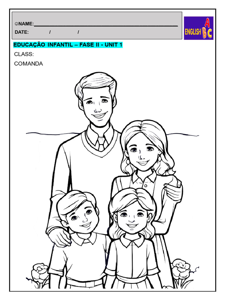 Aula 02 - Color The Family | PDF
