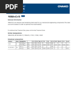 30CrNiMo8 Steel Data Sheet | PDF | Strength Of Materials | Heat Treating