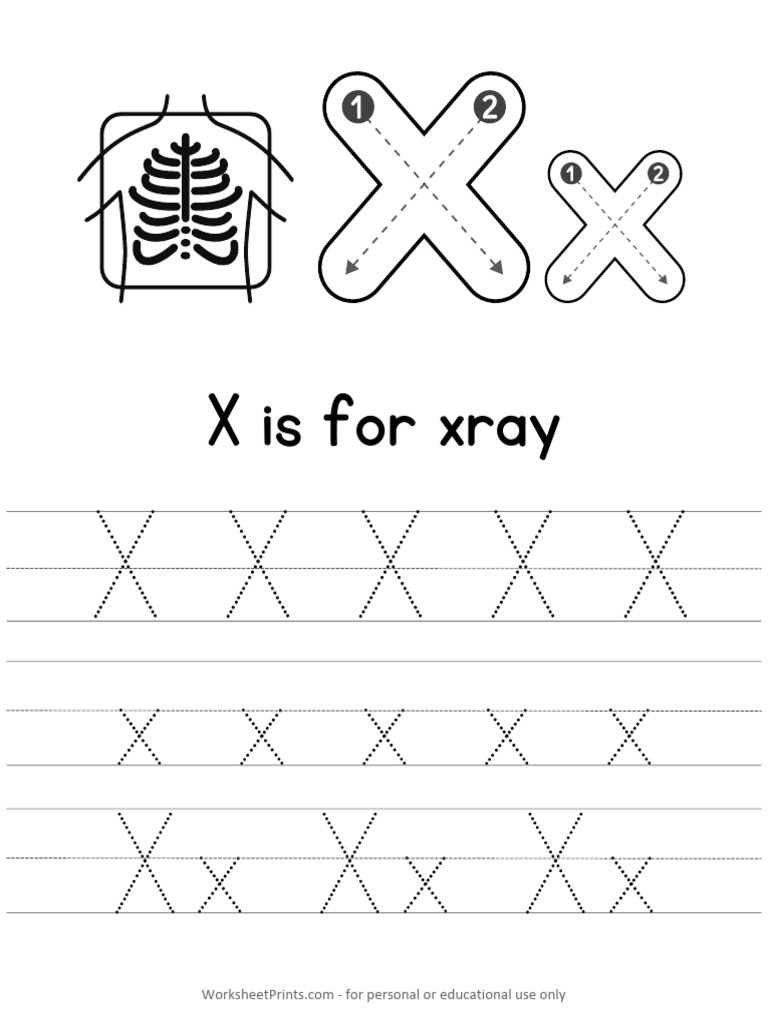 Alphabet Letter Tracing X | PDF