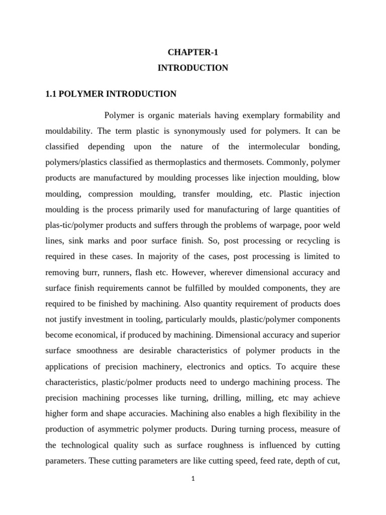 Abs-Cnc Turning Final Report-Ac | PDF | Polymers | Thermoplastic