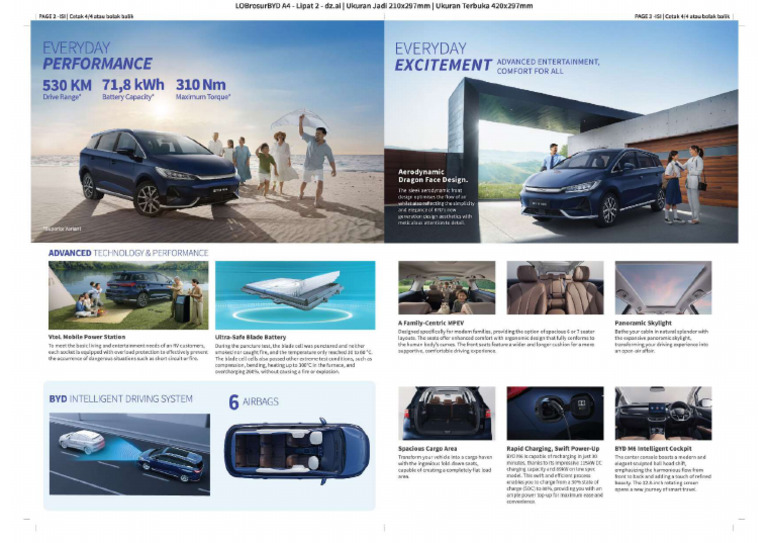 BYD M6 Brochure | PDF