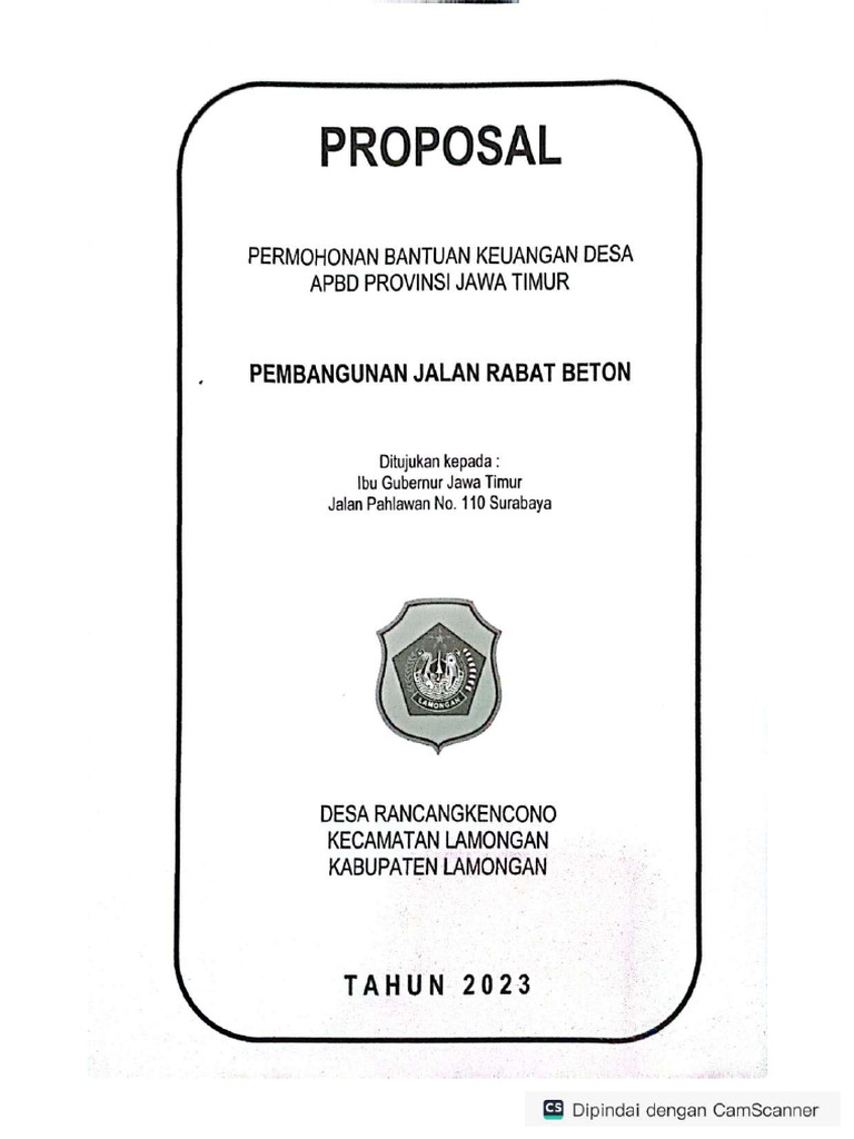 Proposal BK Rancang - Compressed | PDF