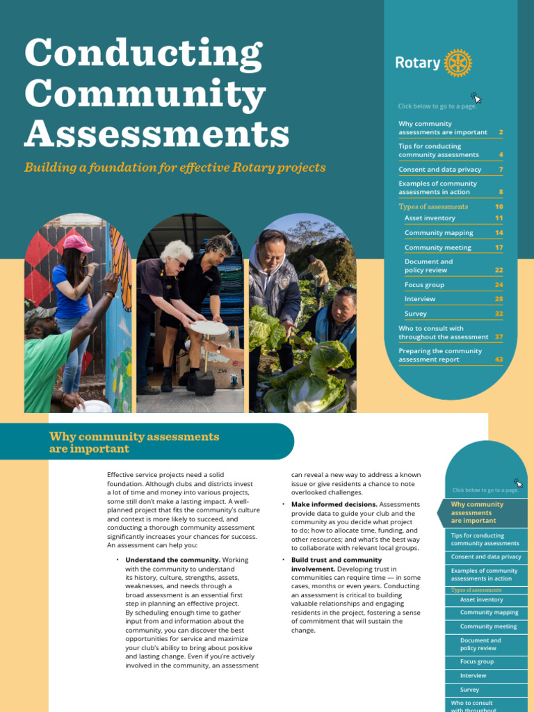 605 Conducting Community Assessments en | PDF | Community | Focus Group